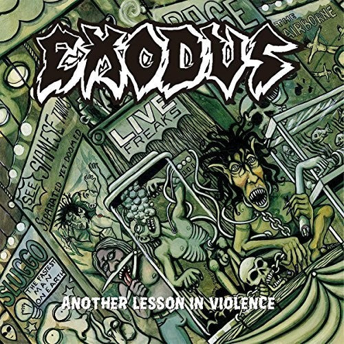 Exodus Vinyl | Another Lesson In Violence - Vinyl