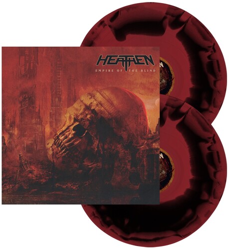 Empire Of The Blind (Red & Black Swirl Vinyl) Vinyl - The Heathen Vinyl ...