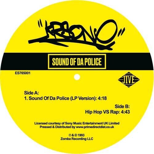 Sound Of Da Police Vinyl - Krs One Vinyl Records | Vinyl