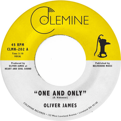 James,oliver Vinyl | One & Only (opaque Yellow)