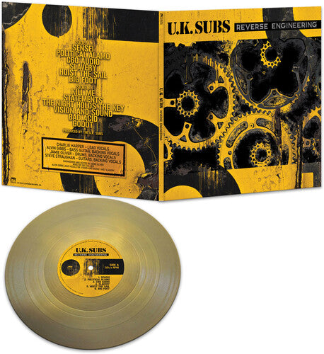 Reverse Engineering - Gold Vinyl - UK Subs Vinyl Records | Vinyl