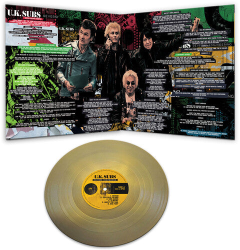 Reverse Engineering - Gold Vinyl - UK Subs Vinyl Records | Vinyl