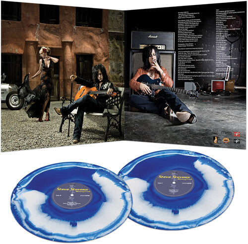 Memory Crash - Blue/white Haze Vinyl - Steve Stevens Vinyl Records | Vinyl