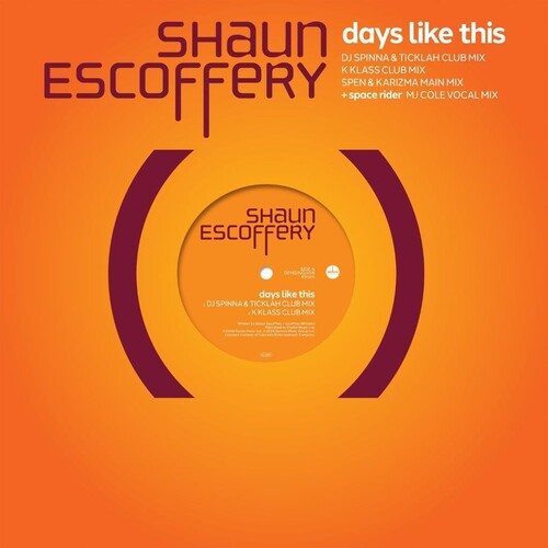 Day Like This - 140-Gram Black Vinyl Vinyl by Escoffery,shaun | Vinyl