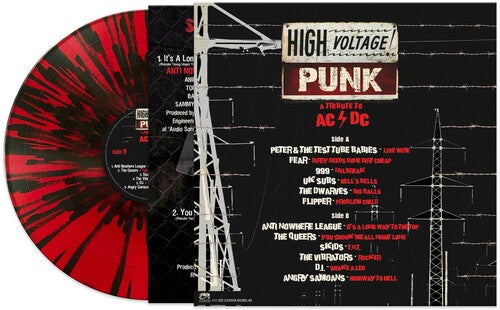 A Punk Tribute To AC/DC [Red/Black Splatter] Vinyl - Various Artists ...