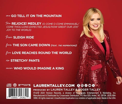 Lauren Talley Christmas CDs - Lauren Talley CDs | CDs