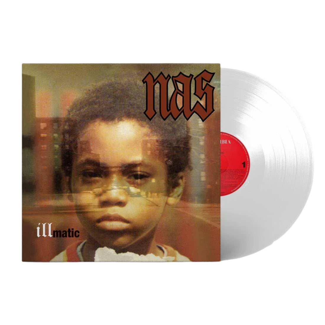 Illmatic [Clear] Vinyl by Nas | Vinyl