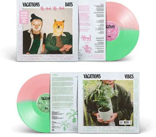 Days/Vibes (10th Anniversary) [Pink & Green] Vinyl - Vacations Vinyl ...