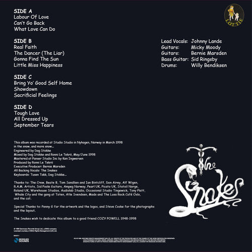 Once Bitten... [Splatter Green] Vinyl - The Snakes Vinyl Records | Vinyl