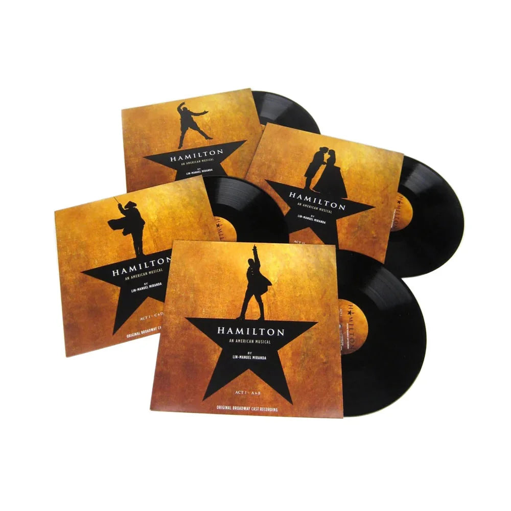 Hamilton [4LP] Vinyl - Original Broadway Cast of Hamilton Vinyl Records ...