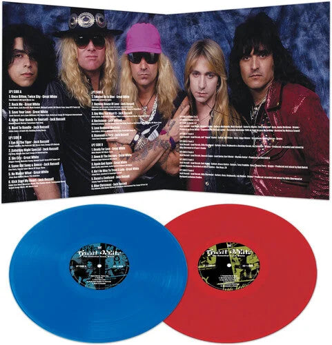 The Essential Great White [2LP Blue/Red] Vinyl - Great White Vinyl ...