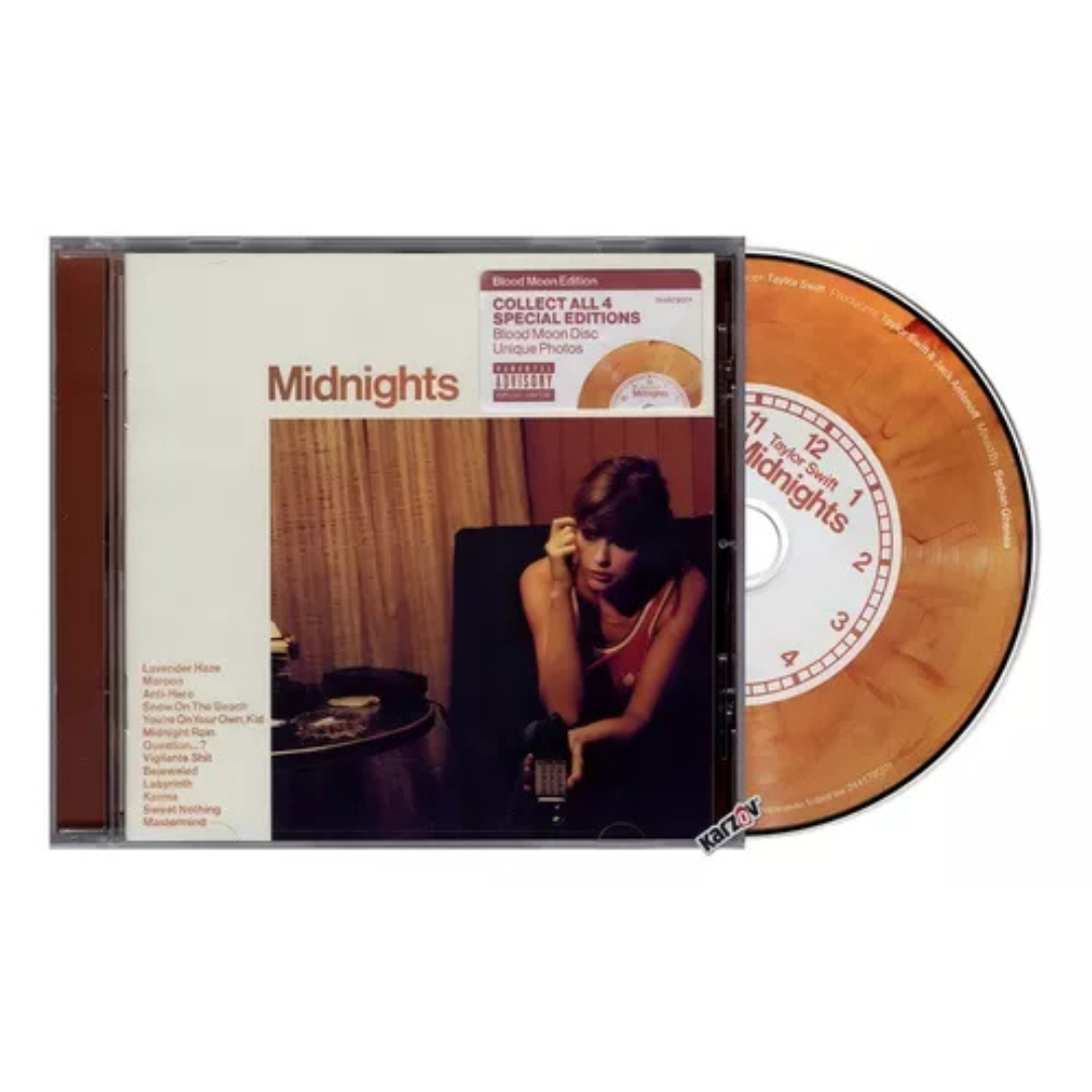 Midnights [Blood Moon Edition] CDs - Taylor Swift CDs | CDs