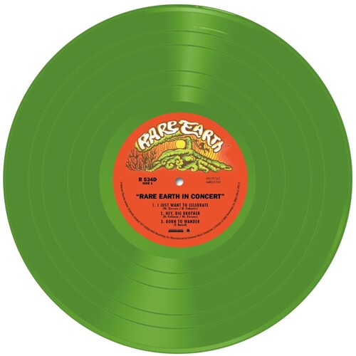 In Concert Vinyl - Rare Earth Vinyl Records | Vinyl